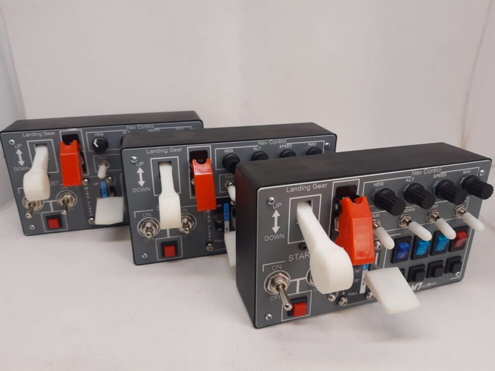 Button Box Simulador De Voo - M7 Simuladores
